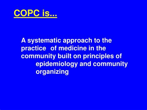 Ppt Community Oriented Primary Care Powerpoint Presentation Free