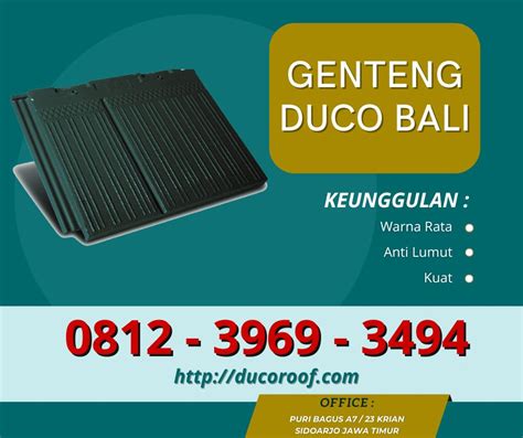 Genteng Duco Bali 0812 3969 3494 Tlp Wa