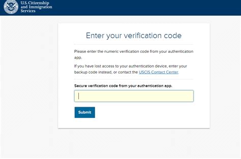 Two Way Authenticator Verify On Myuscis Website Uscis Service Centers Visajourney