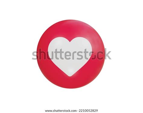 Love React Icon 3d Render Stock Vector Royalty Free 2210052829 Shutterstock