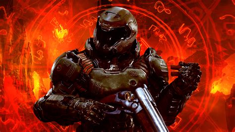 Doom Slayer Wallpapers Top Free Doom Slayer Backgrounds Wallpaperaccess