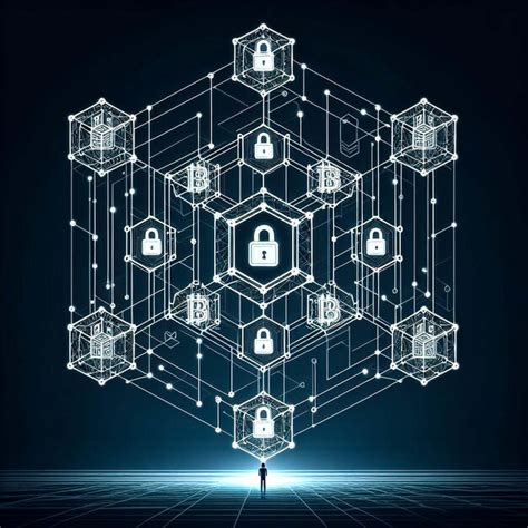 Premium Photo Block Chain Crypto Currency And Digital Currency