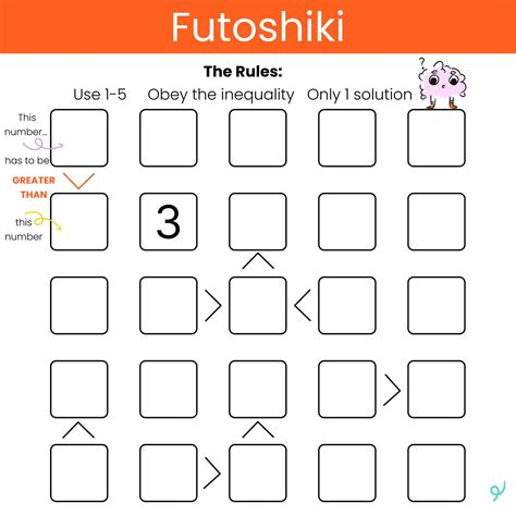 Almost Futoshiki Is A Logic Puzzle Game From Japan Its Name Means