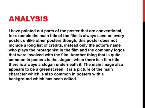 Film Poster Analysis Pptx