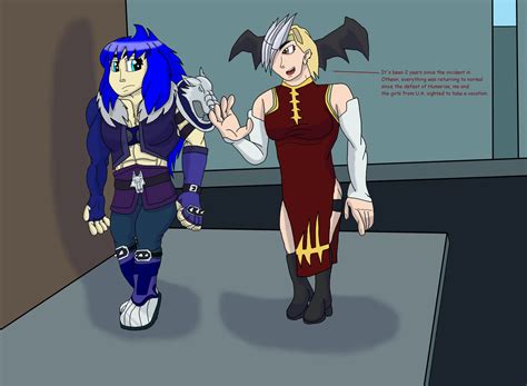 Hero Patroling With Ryukyu By Perithefox10 On Deviantart