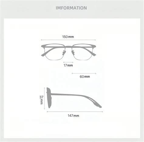 Ultra Light Pure Titanium Mens Business Glasses Frame Half Frame Large