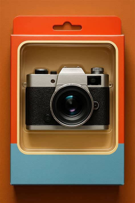 Retro Camera Packaging Design Free Photo Illustration Rawpixel