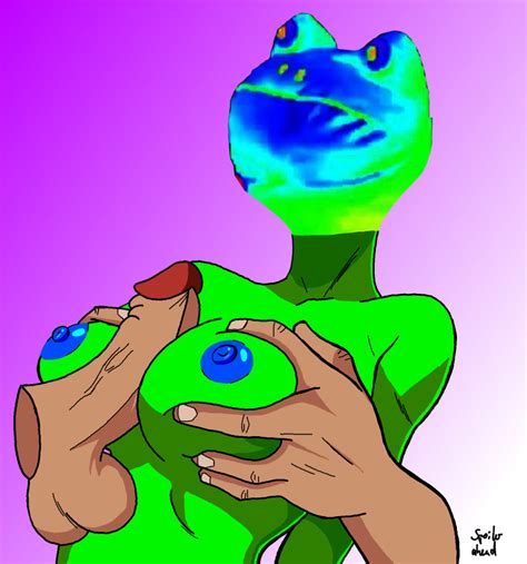 Rule 34 Blue Nipples Frog Frog Girl Green Skin Martincitopants Meme Nipples 6650518