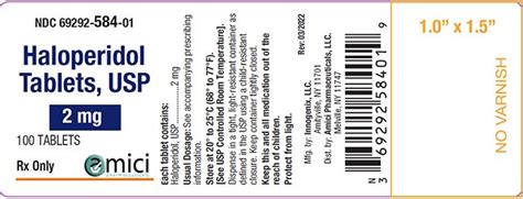 Haloperidol Tablets Fda Prescribing Information Side Effects And Uses