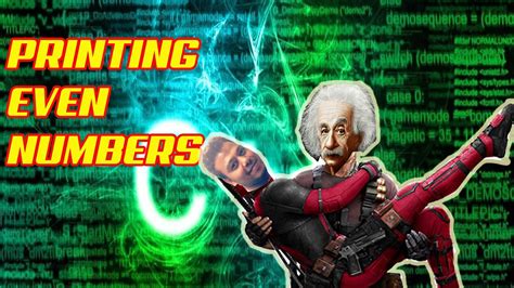 Printing Even Number Using Continue Statement In C Program