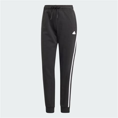 Clothing Future Icons 3 Stripes Regular Pants Black Adidas Oman