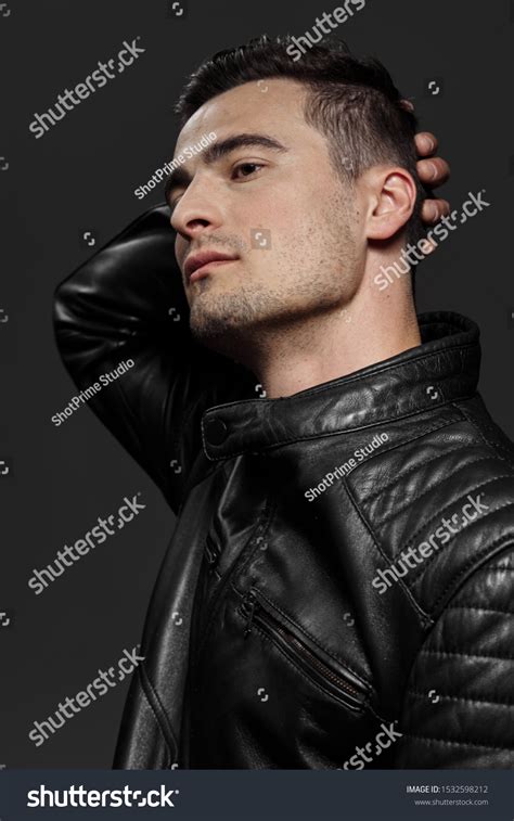 Man Stroking His Hair Images Stock Photos Vectors Shutterstock