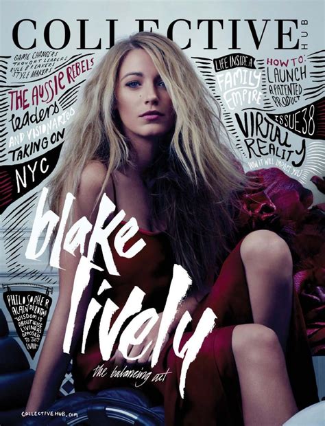 Blake Lively In Collective Hub Magazine October 2016 Hawtcelebs