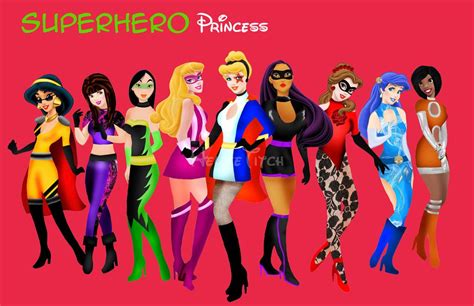 If Disney Princesses Were Superheroes