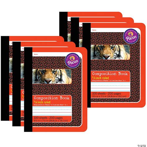 Pacon Primary Composition Book Book Bound Dnealianzaner Bloser 58
