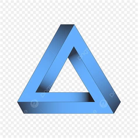 Six 3d Vector Hd Images 3d Triangle Vector With Six Different Colors