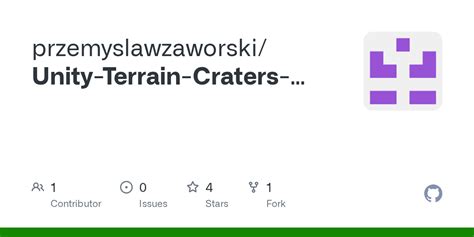 Github Przemyslawzaworskiunity Terrain Craters Generation