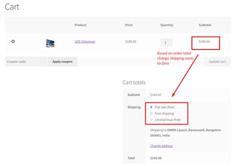 How To Set All Shipping Methods Costs To Zero Based On Cart Total Amount In Woocommerce