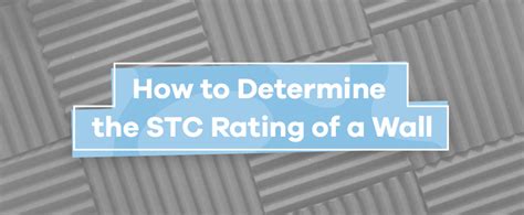 How To Calculate STC Rating Soundproof Cow