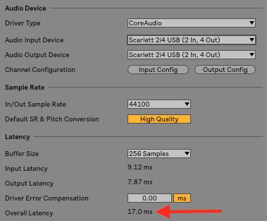 Sample Rate Buffer Size Focusrite Sample Site J