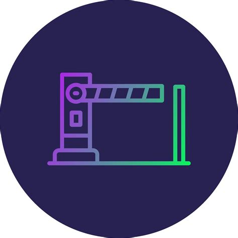 Checkpoint Line Circle Gradient Icon Design 48177055 Vector Art At Vecteezy