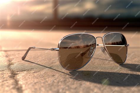 Premium Ai Image Aviator Sunglasses Generated By Ai