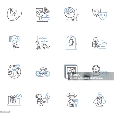 문화 관행 라인 아이콘 컬렉션입니다 전통 관습 의식 신념 축제 의식 유물 벡터 및 선형 그림 문화 다양성 유산 개요 표지판 세트 0명에 대한 스톡 벡터 아트 및 기타 이미지