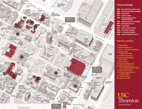 Usc Campus Map Cyndiimenna