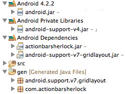 Compiler Errors How Do I Include The Android GridLayout Support