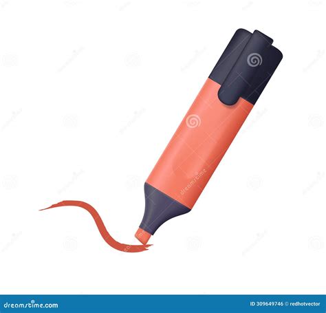 3d Text Highlighter Marker Underlining Important Highlighting