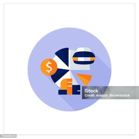 Total Asset Count Flat Icon Stock Illustration Download Image Now