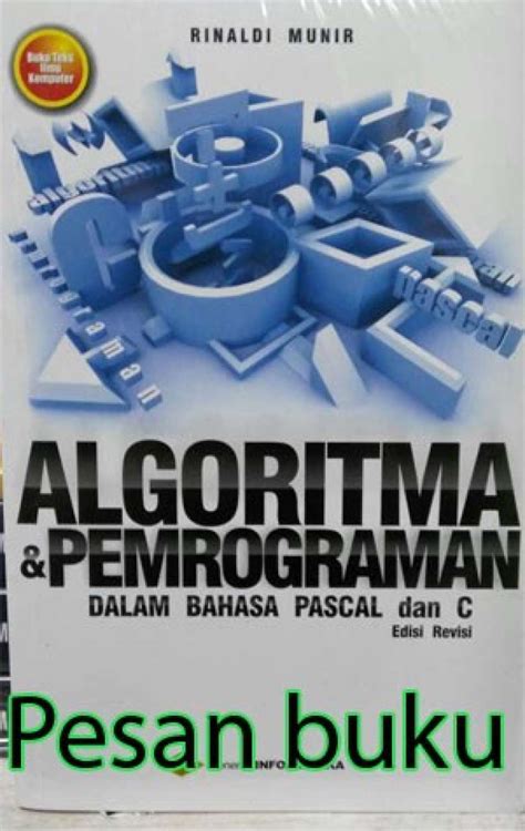 promo buku algoritma dan pemrograman dalam bahasa pascal dan c edisi