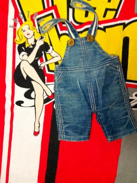 Vintage 1930s Lee Salesman Sample Denim Miniature Overalls Buddy Lee