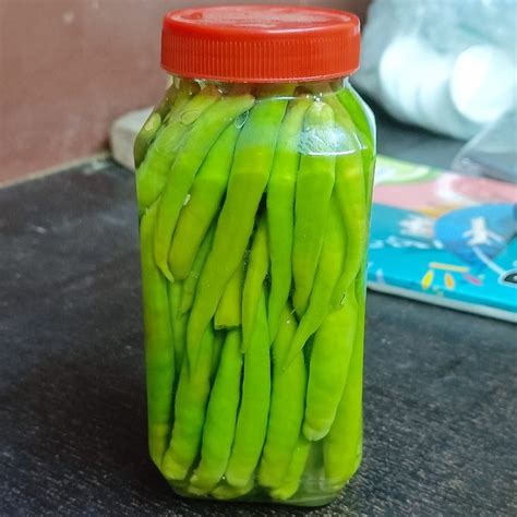 Chili Spicy Green Chilli Pickle Packaging Type Jar Packaging Size
