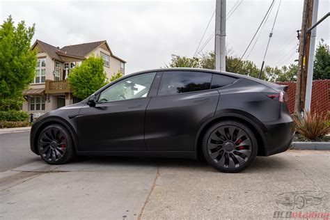 Model Y Stealth Ppf Black Ocdetailing