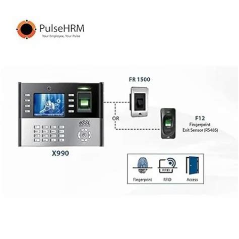 Essl X990 Standalone Biometric Fingerprint Time Attendance System At Rs 11180 Biometric