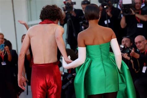 Timothee So Sweet Holding Taylors Hand Rbonesandall