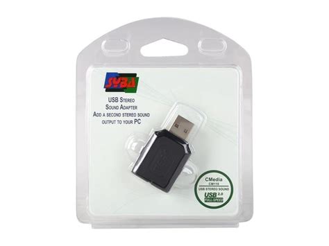 Syba Sd Cm Uaud Usb 2 0 External Stereo Audio Adapter Smart Guys Computer Est 1995