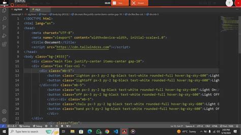 Video A Traffic Light Signal With Javascript Html Css And Tailwind