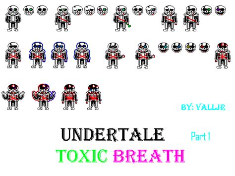 Ut Toxic Breath Sans Sprite Sheet Part 1 By Valljrjr On Deviantart