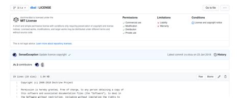 Fix The License File So Github Can Pick It Up In The UI Issue Serbanghita Mobile Detect