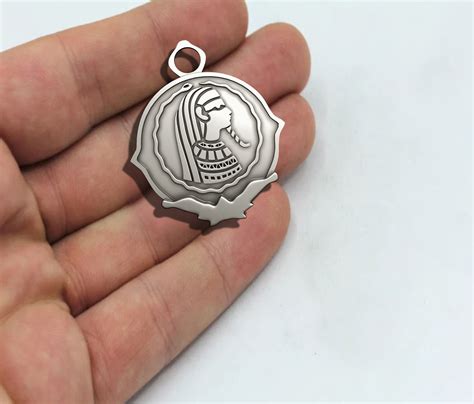 Egyptian Motifs Ancient Pendant Egypt Pharaonic Jewelry 3d Model 3d