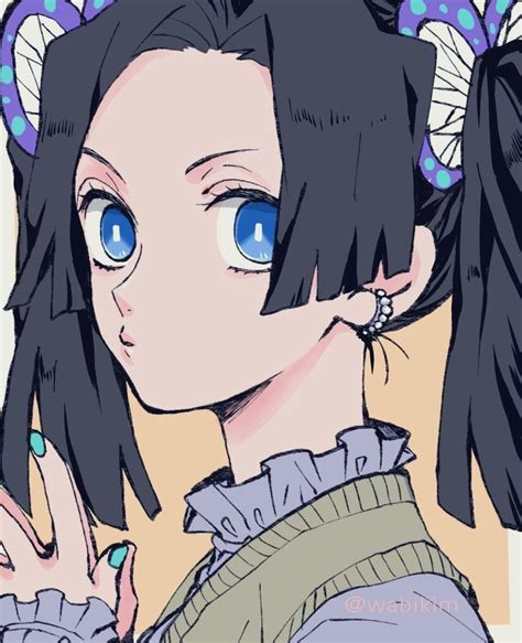 🦋💙aoi Kanzaki💙🦋 Aoi Kanzaki Manga Icon Aoi Kny Fanart Aoi Kanzaki
