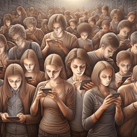 Premium Photo Digital Explorations The Alpha Generations Dynamic Interaction With Technology