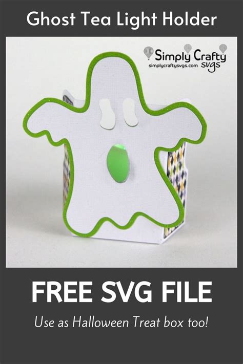 Ghost Tea Light Holder