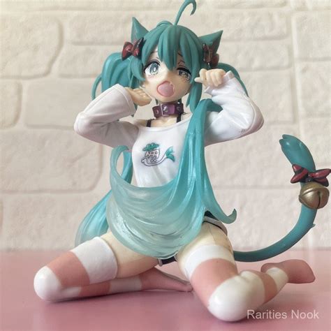 Hatsune Miku Two Dimensional Cat Ears Miku Jingpin Beautiful Girl