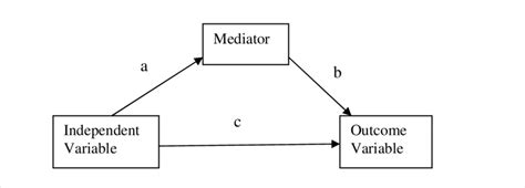 2 Partial Mediation Causal Chain Download Scientific Diagram