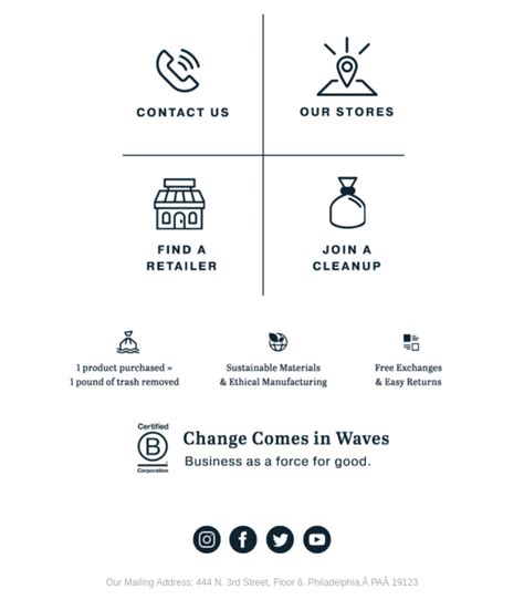 11 Email Footer Examples We Love Tips