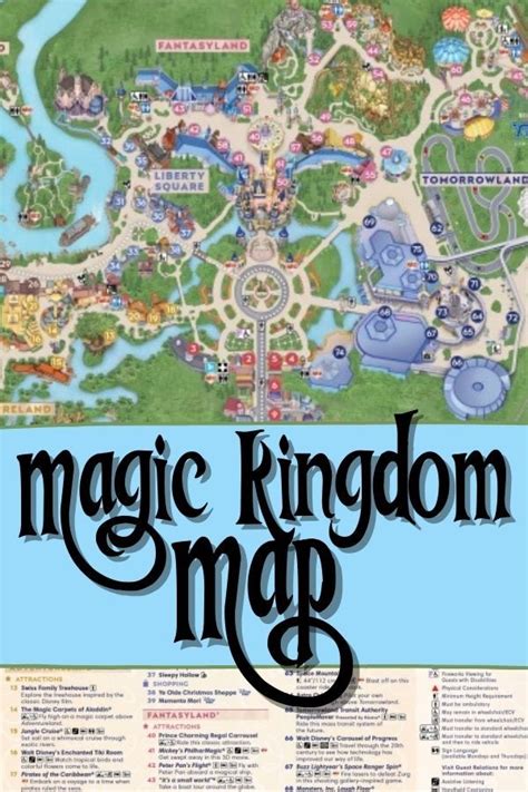 Magic Kingdom Printable Maps