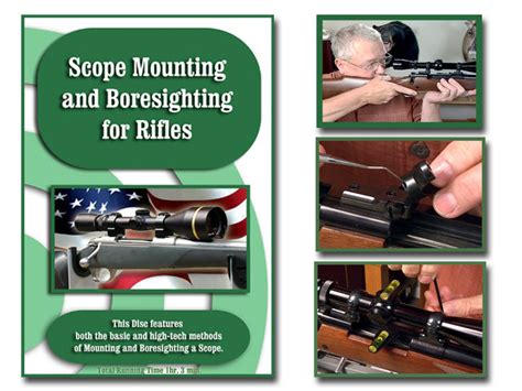 Scope Mounting And Bore Sighting